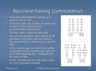 Optimization of Collective Communication in MPICH | PDF