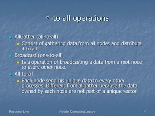 Optimization of Collective Communication in MPICH | PDF