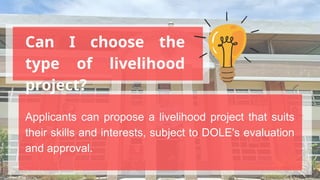 PARENT CHILD LABOR (PROGRAMS BY DOLE POWERPOINT) | PPT