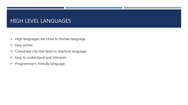 Programming languages | PPT