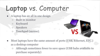 Pc laptop 101 learn the basics | PDF