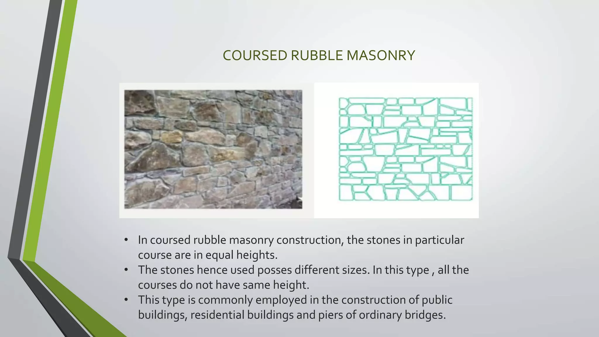 Rubble Stone masonryy | PPTX