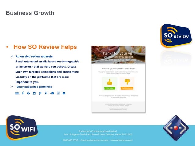 SO WIFI Presentation | PPT