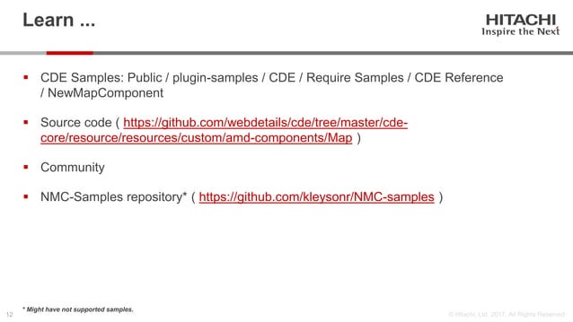 Understanding The Pentaho Cde Newmapcomponent Pptx Computing Technology And Computing