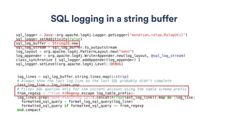 Profiling Mondrian MDX Requests in a Production Environment | PPT
