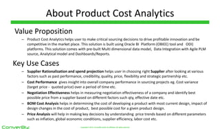 Product Cost Analytics | PPT