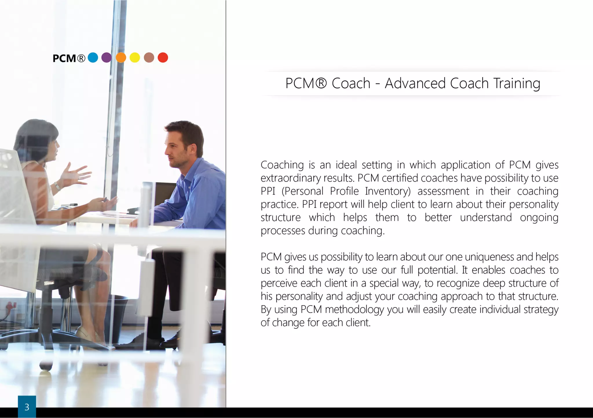 PCM Coach - Advanced Coach Training - ICF CCE | PDF