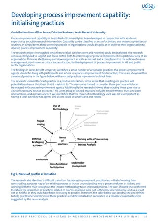 UCISA Toolkit - Establishing Process Improvement Capability in an HE ...