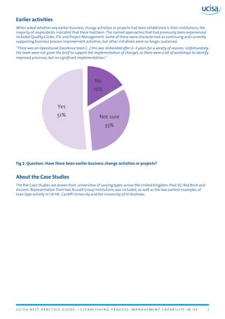 UCISA Toolkit - Establishing Process Improvement Capability in an HE ...
