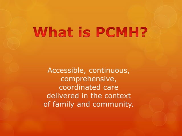 Pcmh presentation | PPT