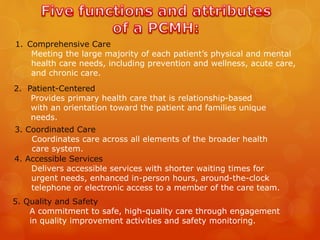 Pcmh presentation | PPTX