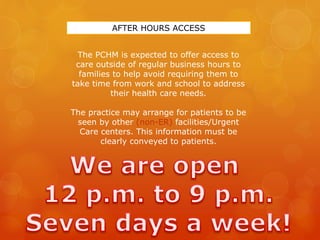 Pcmh presentation | PPTX | Healthcare Industry | Industries