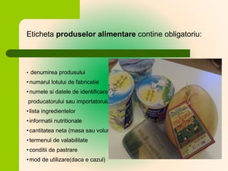 Etichetarea si marcarea produselor | PPTX