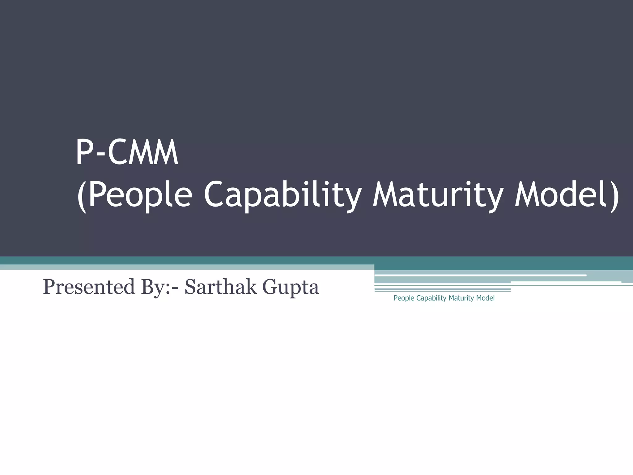 People Capability Maturity Model | PPTX
