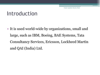 People Capability Maturity Model | PPT
