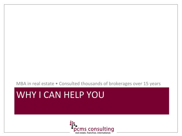PCMS Capabilities Presentation | PPT
