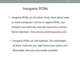 Phase Changing Material Introduction with Medical application | PPT