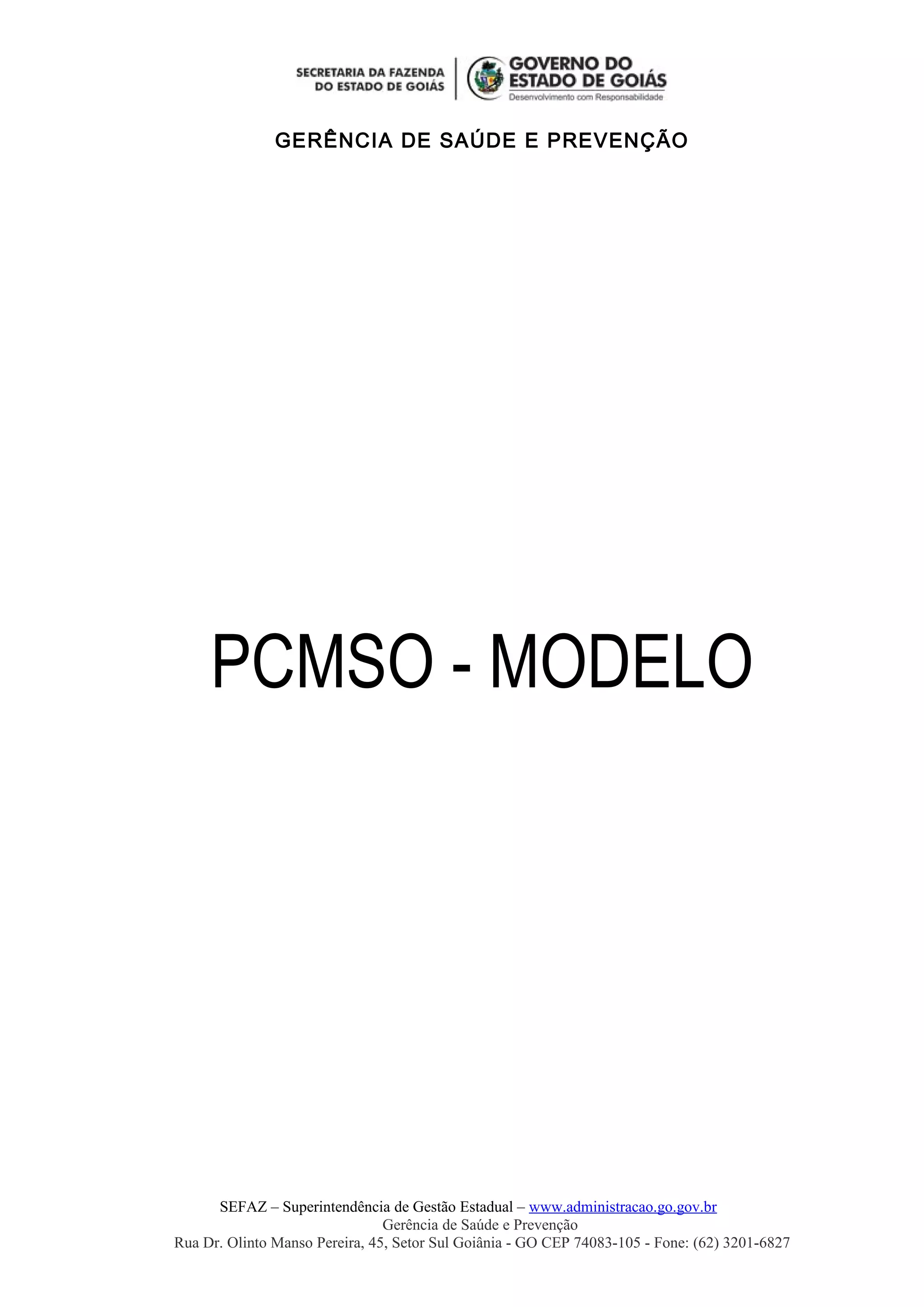 Pcmso Modelo | DOC