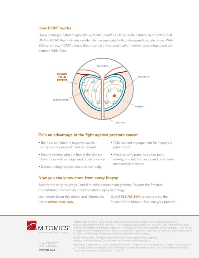 PCMT Product Sheet June 2012 | PDF | Cancer | Diseases and Conditions