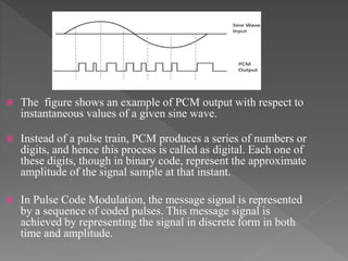Pcm transmitter and receiver | PPT