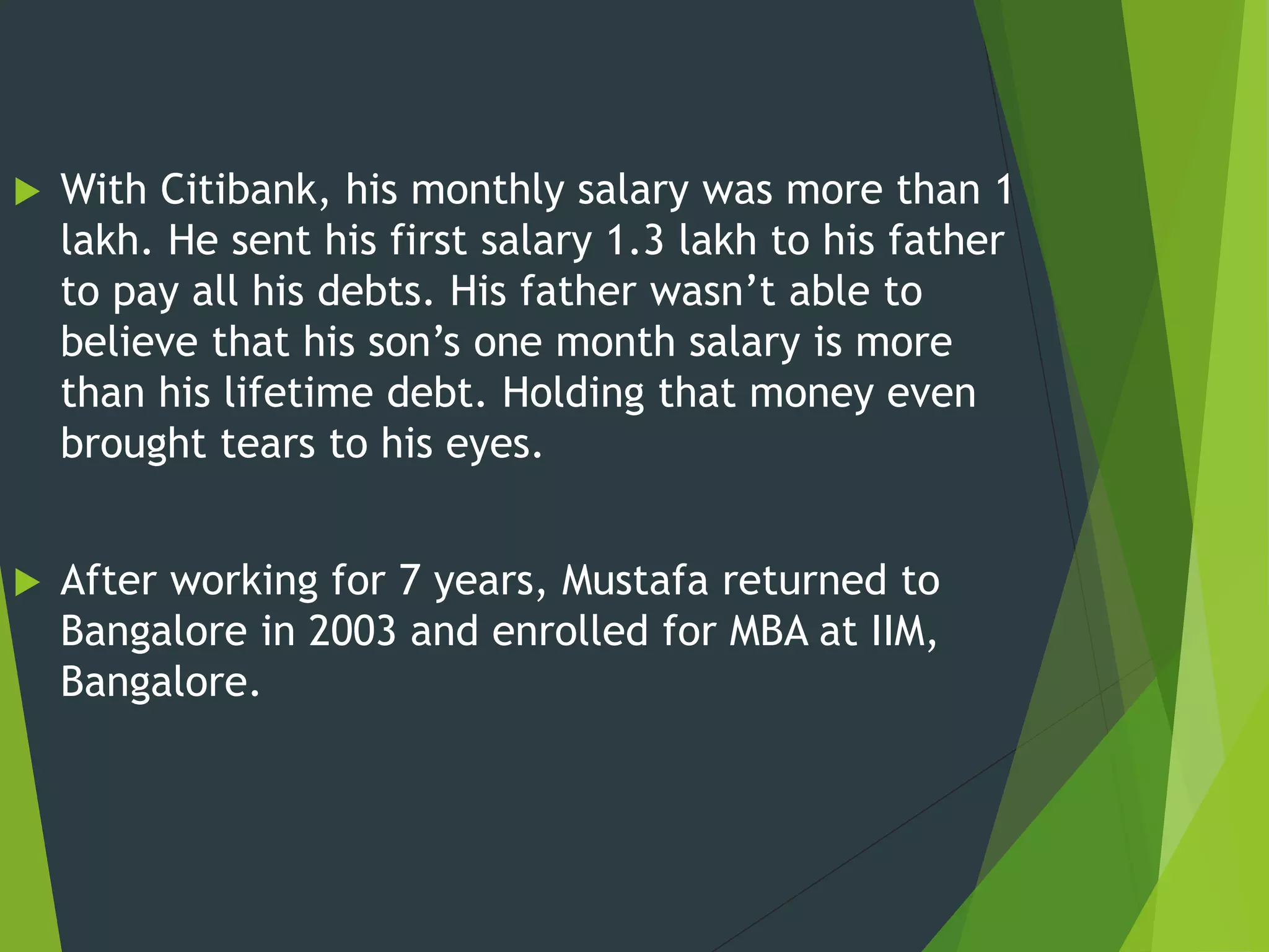 Pc mustafa a CEO of 100 crore company! Inspiring Story | PPT