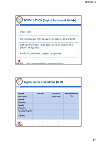 Project Cycle Management : | PDF | Business | Business and Finance