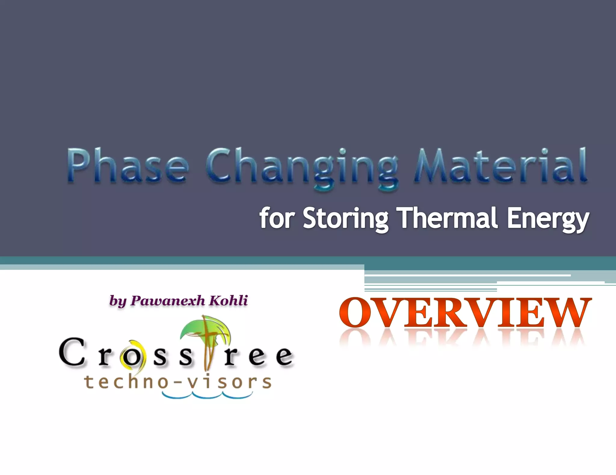 PCM - Thermal Storage Cells | PDF