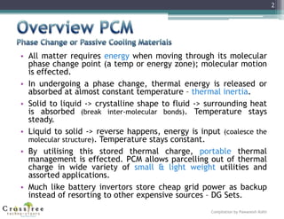 PCM - Thermal Storage Cells | PDF