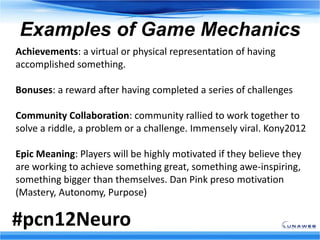 NeuroMarketing - Intro Game Mechanics | PDF