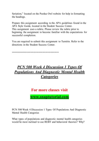 Pcn 500 Education Organization -- snaptutorial.com