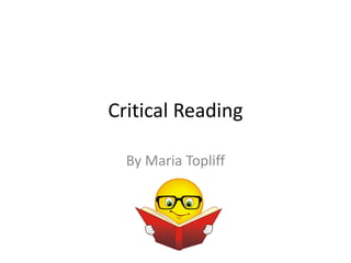 Critical%20 reading | PPT