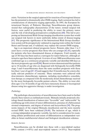 Neuroblastoma: Biology, Prognosis, and Treatment. | PDF | Cancer ...