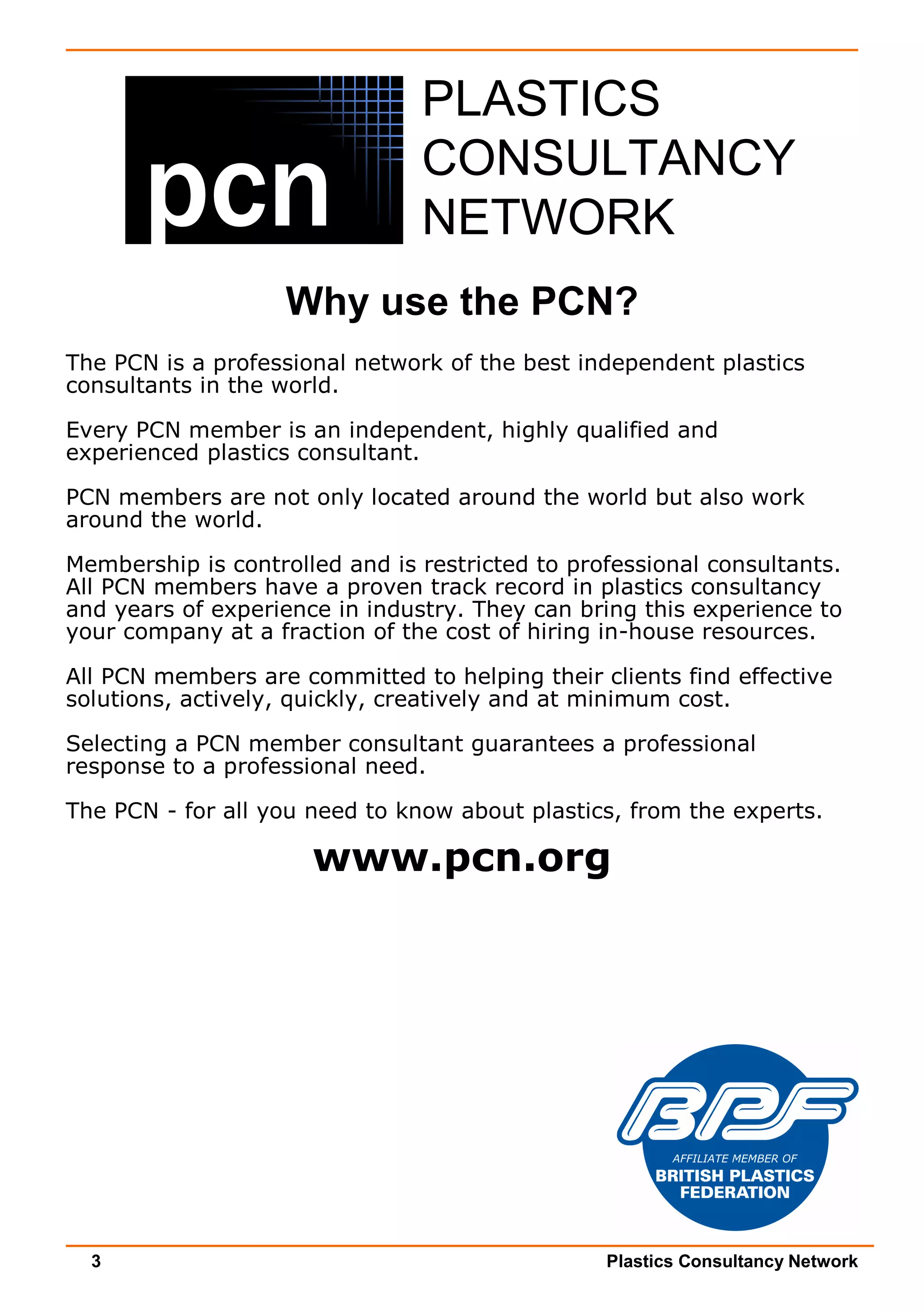 PCN [PLASTICS CONSULTANCY NETWORK] buyers guide 2020 | PDF