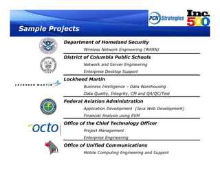 PCN Corporate Overview | PDF | Business | Business and Finance