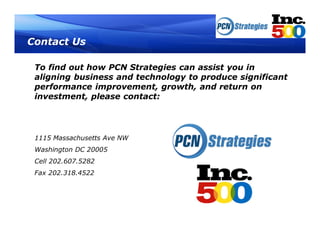 PCN Corporate Overview | PDF | Business | Business and Finance