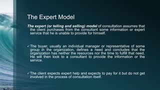 Process Consultation and team building | PPTX