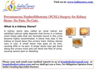pcnl surgery in india | PPTX