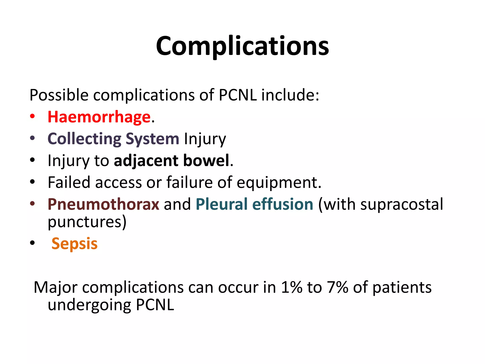 Percutaneous Nephrolithotomy PCNL by Dr. Majid Kakakhel IKD, Peshawar ...