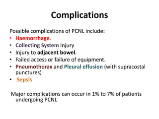 Percutaneous Nephrolithotomy PCNL by Dr. Majid Kakakhel IKD, Peshawar ...