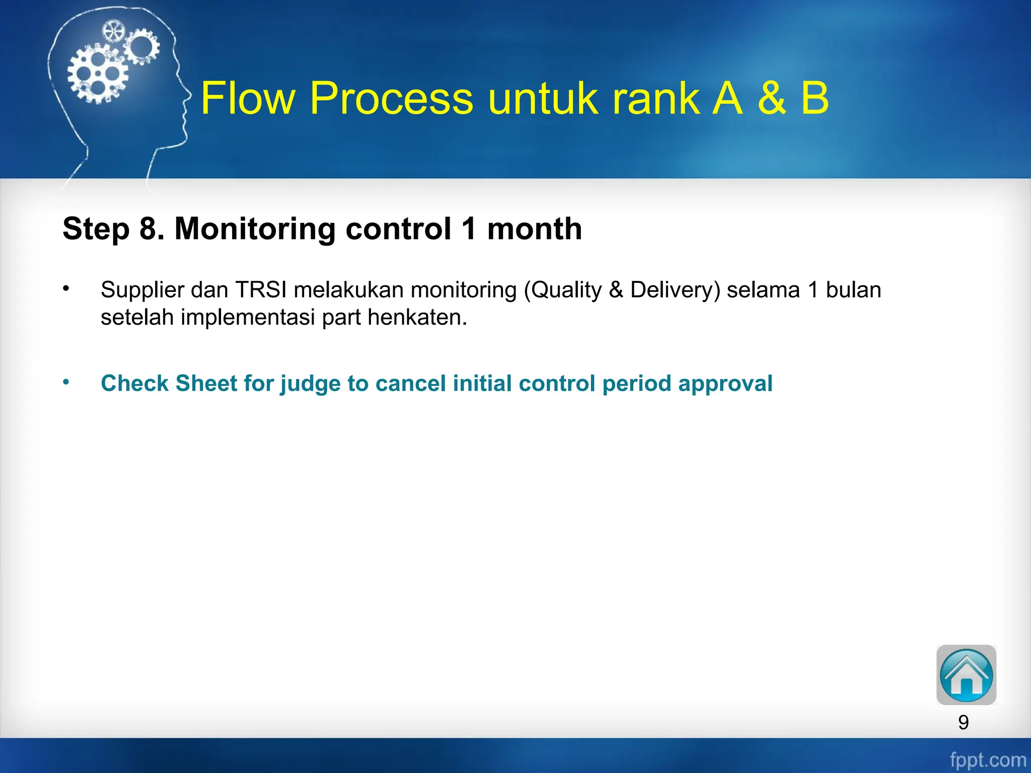 Process Change Notification Procedure (4M Change notify) | PPT