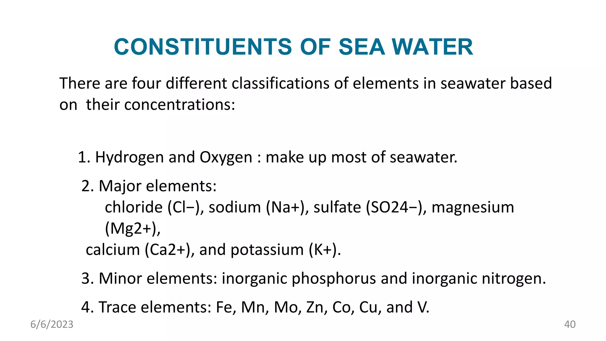 Hydrography : Tools & Techniques | PPTX
