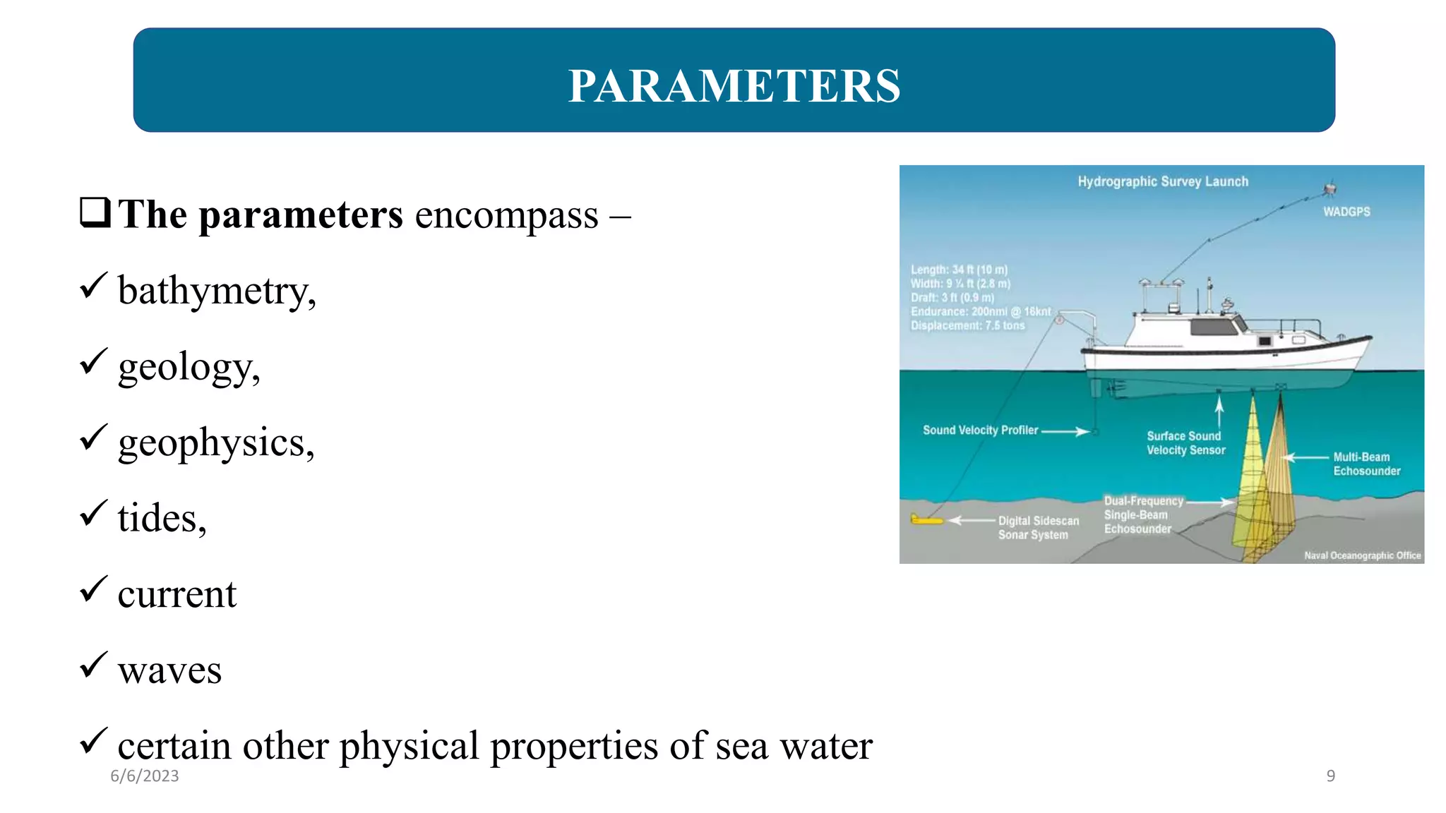 Hydrography : Tools & Techniques | PPTX