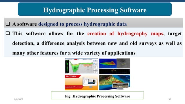 Hydrography : Tools & Techniques | PPTX