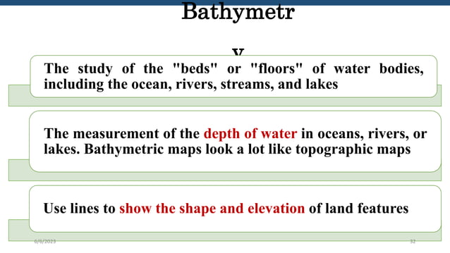 Hydrography : Tools & Techniques | PPTX