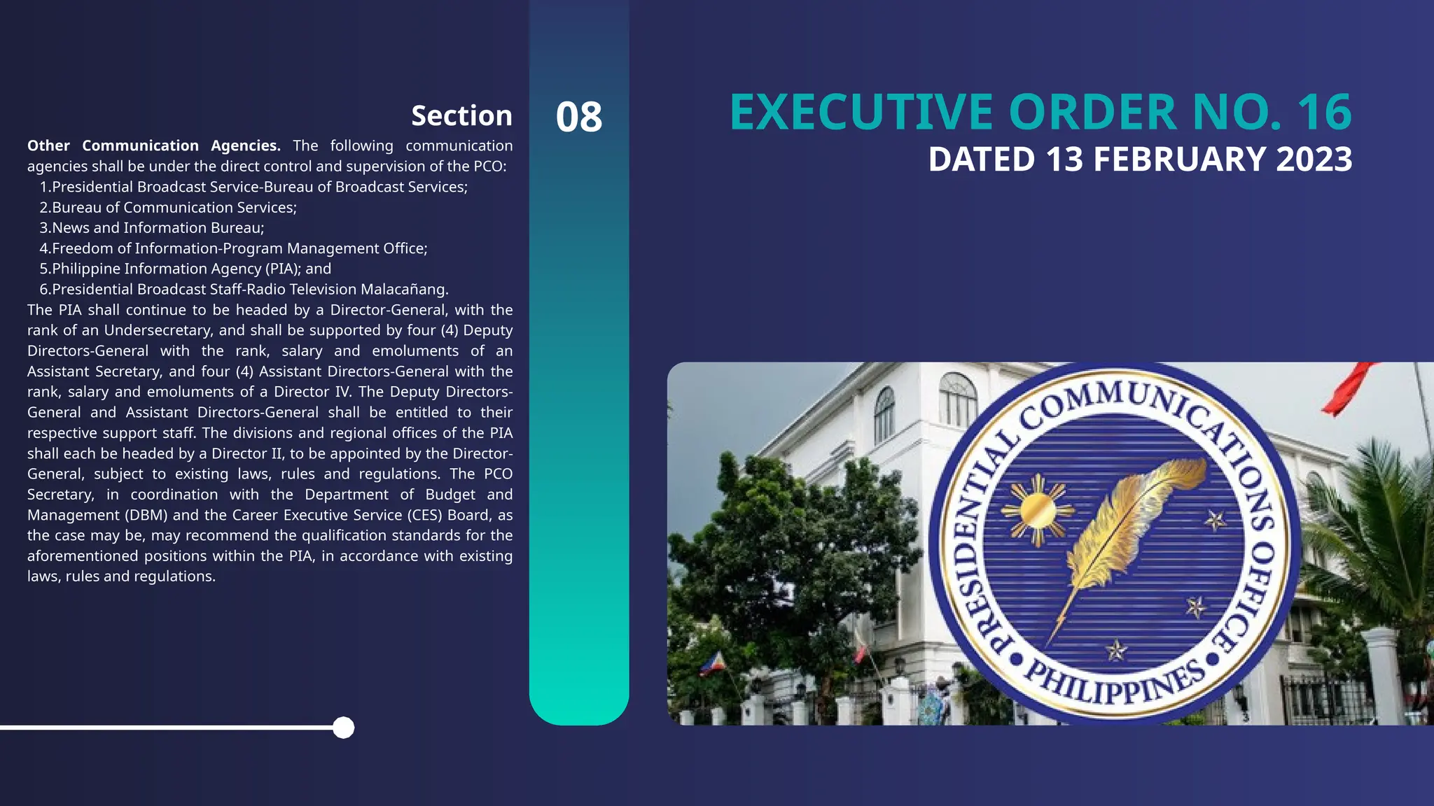 Presidential Communication Office Presentation | PPT