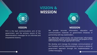 Presidential Communication Office Presentation | PPTX