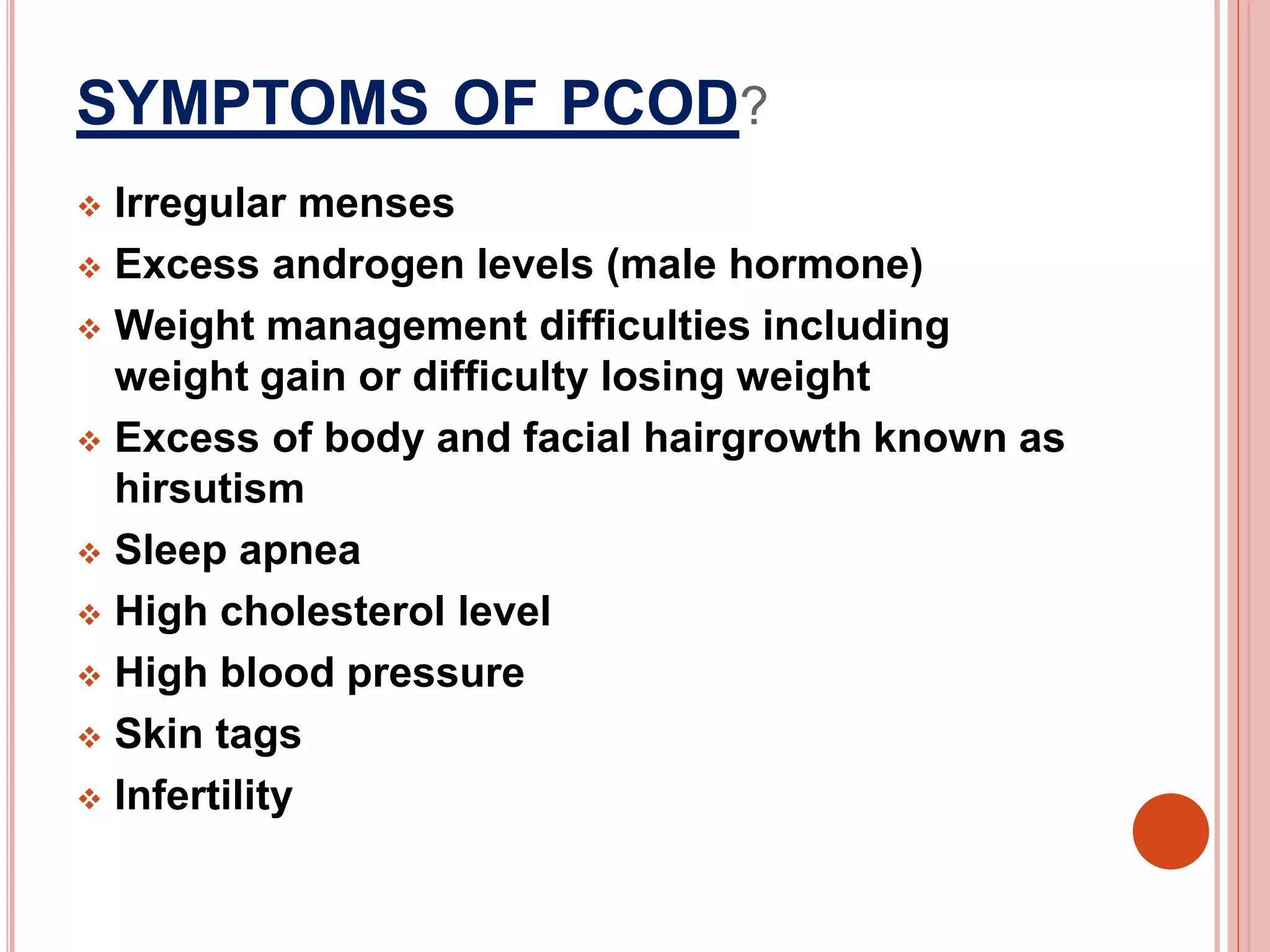 PCOD | PPTX