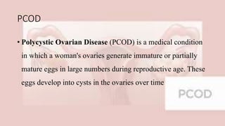 Polycystic ovarian Disease Causes & Prevention | PPTX