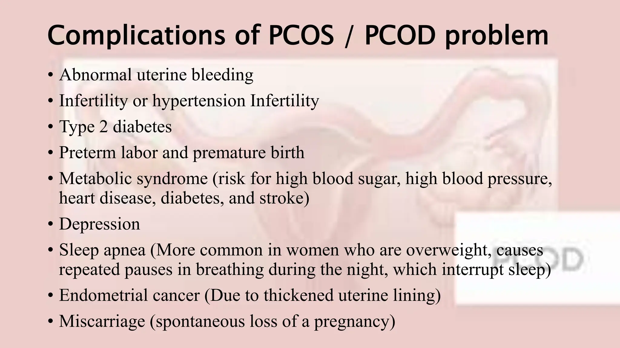 polycystic Ovarian Disease causes & Prevention | PPT