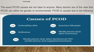 PCOD,PCOD problem,PCOD Treatment, PCOD symptoms | PPTX